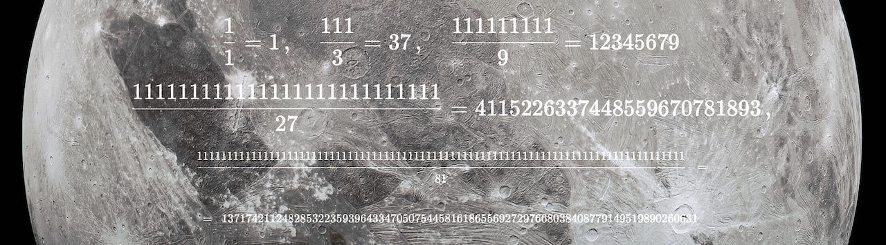 Exploring repunit digit sum fractions | Thomas T Burgess's Blog